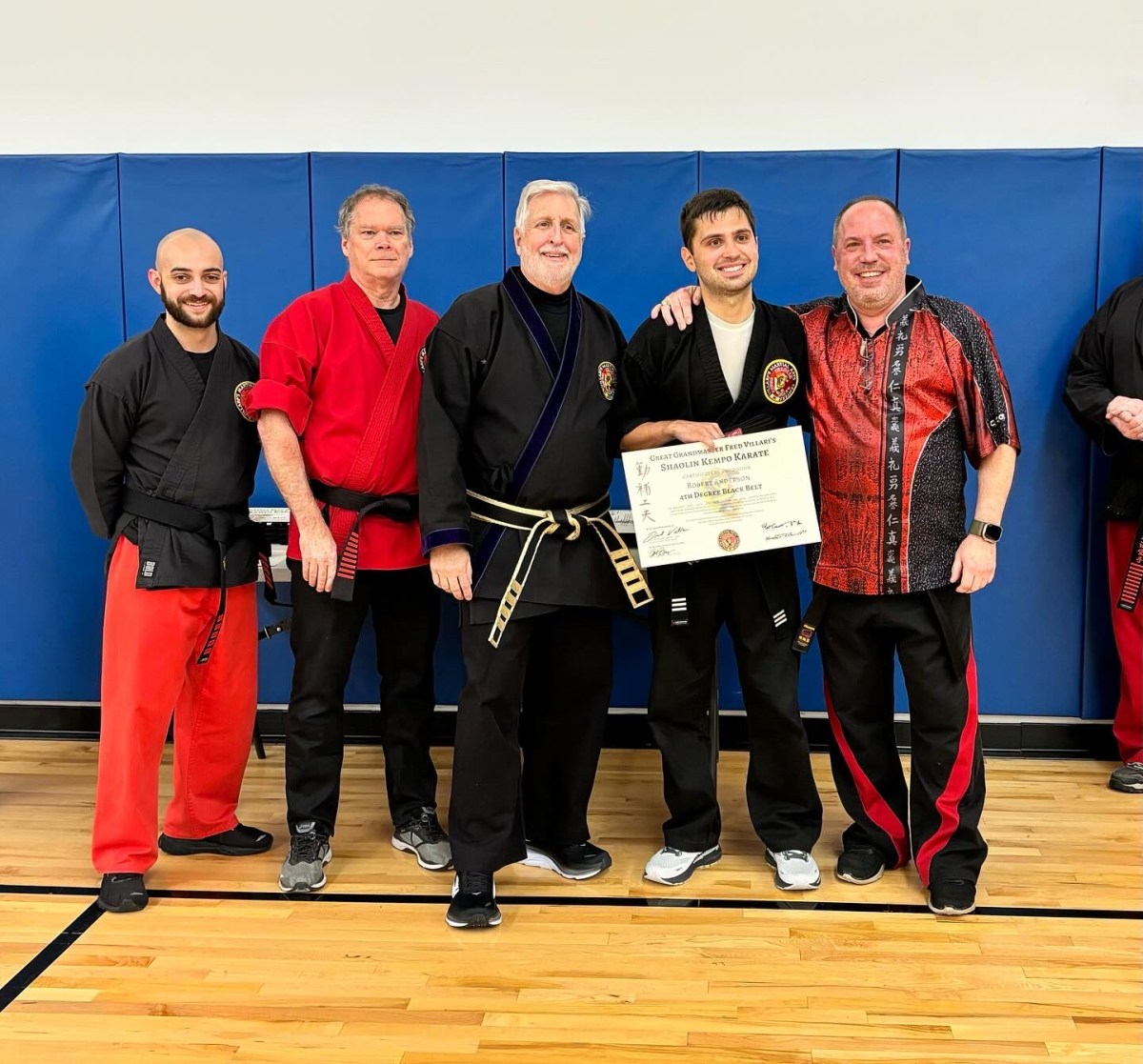 Sensei Rob promoted to 4th Dan! – Villari's Martial Arts Centers of ...